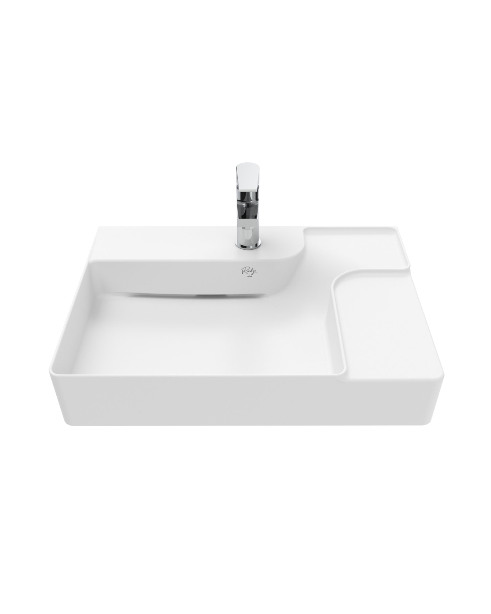 Ruby Flow Tezgah Üzeri Lavabo 60*45 Cm