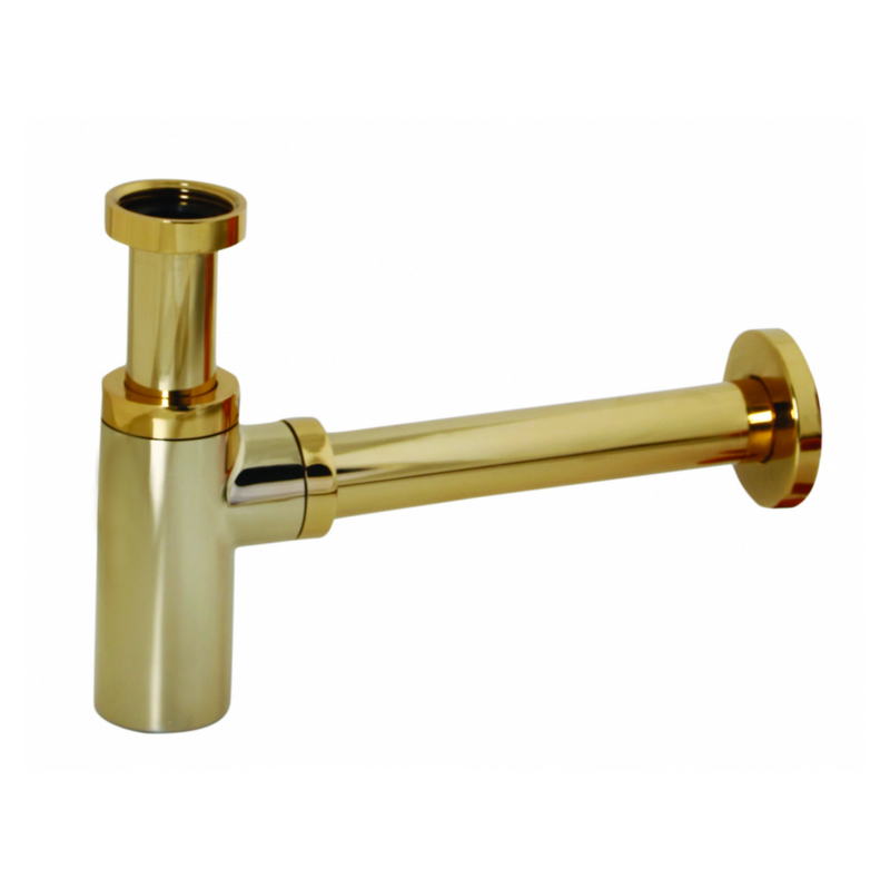 Creavit, Sink Siphon Head Pop-Up, Overflow Gold