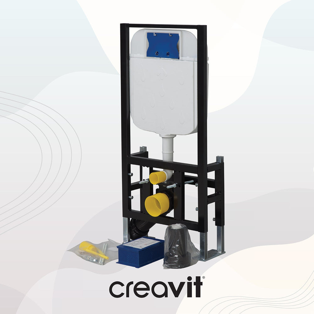 Creavit, Gömme Rezervuar, Yere Hızlı Montaj