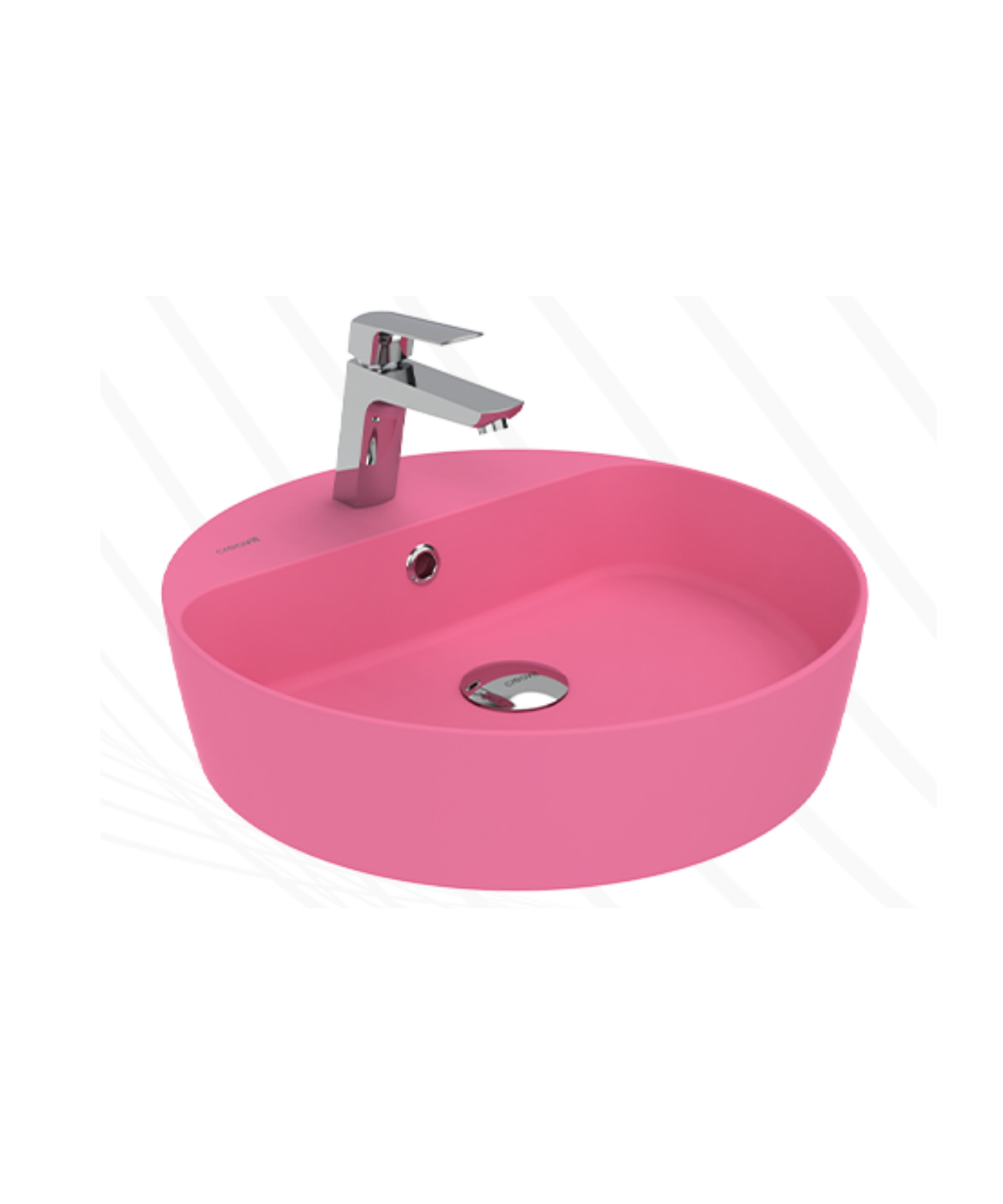 Creavit, Loop 45cm Masa Üstü Çanak Lavabo, Extra Sakura