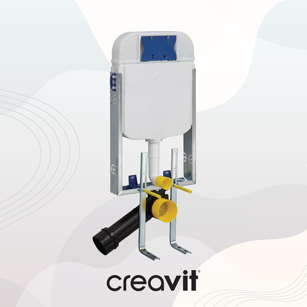 Terra Wall-Hung Toilet Set with Concealed Cistern